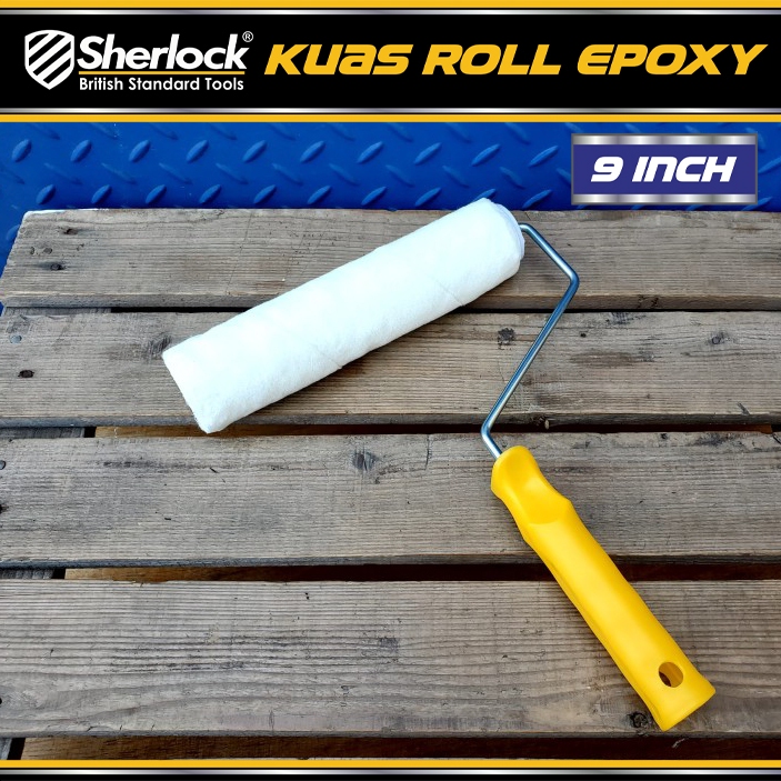 Jual SHERLOCK Kuas roll SUPER EPOXY 9 " (bisa dicuci dengan thinner ...
