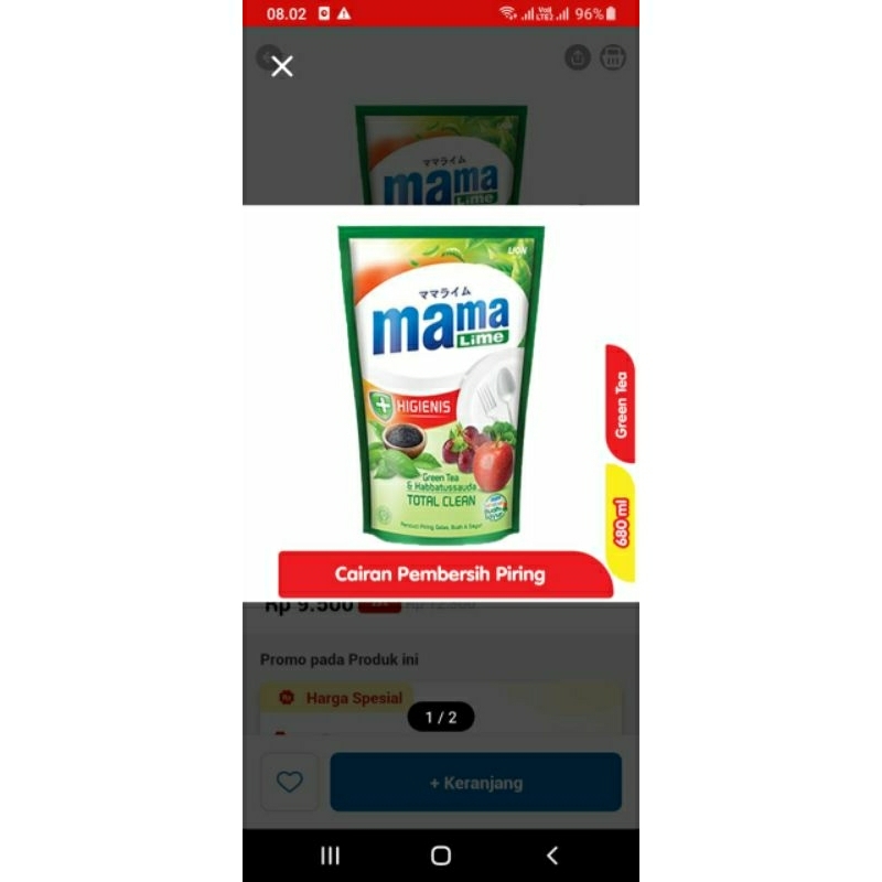 Jual mama lemon 680ml | Shopee Indonesia