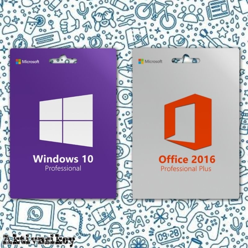 Jual Windows 10 pro dan Office 2016 Lisensi key permanen 32/64bit ...