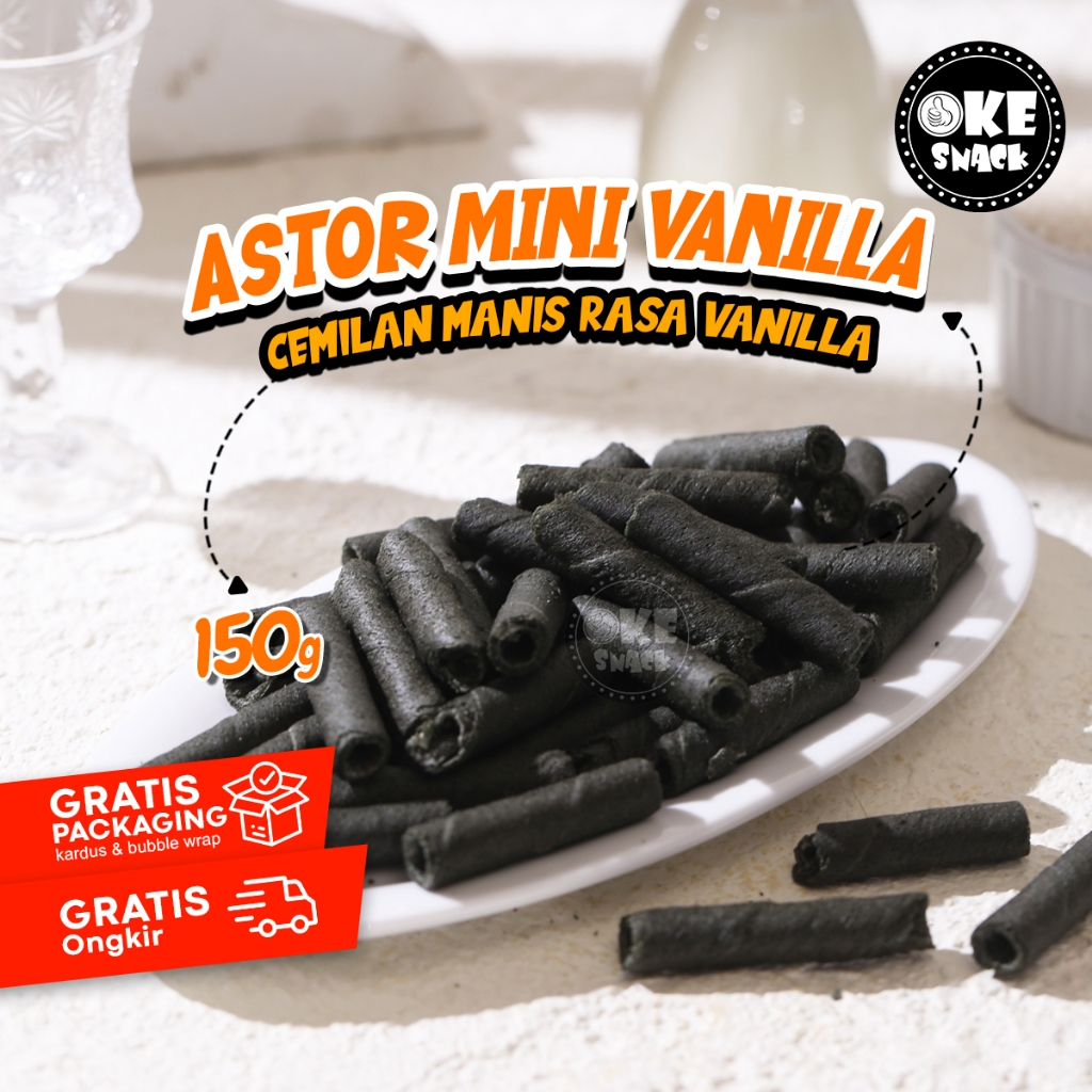 Jual Astor Mini Vanilla 150g | Snack Wafer Astor Vanilla | Shopee Indonesia