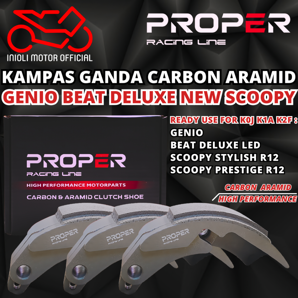 Jual KAMPAS GANDA PROPER RACING LINE GENIO NEW BEAT DELUXE LED SCOOPY ...