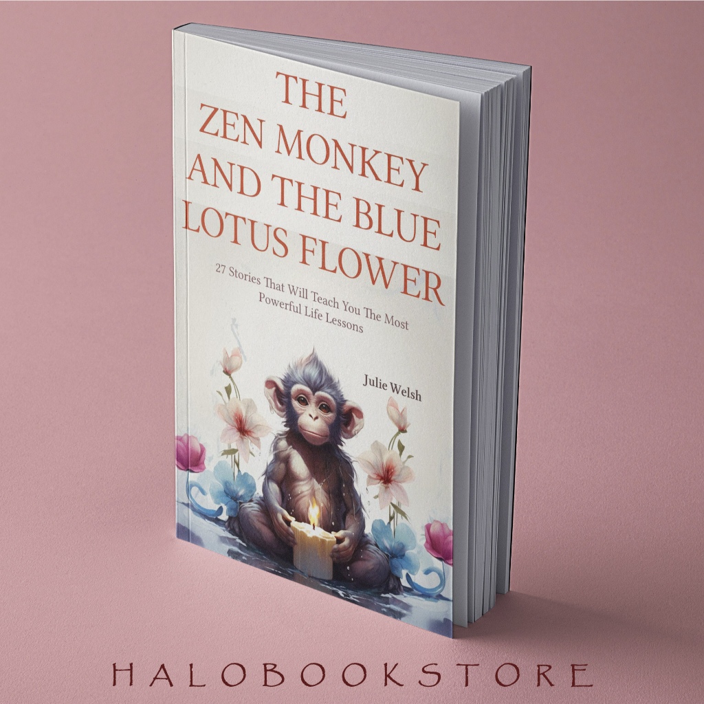 Jual The Zen Monkey and the Blue Lotus Flower by Julie Welsh (english) | Shopee Indonesia