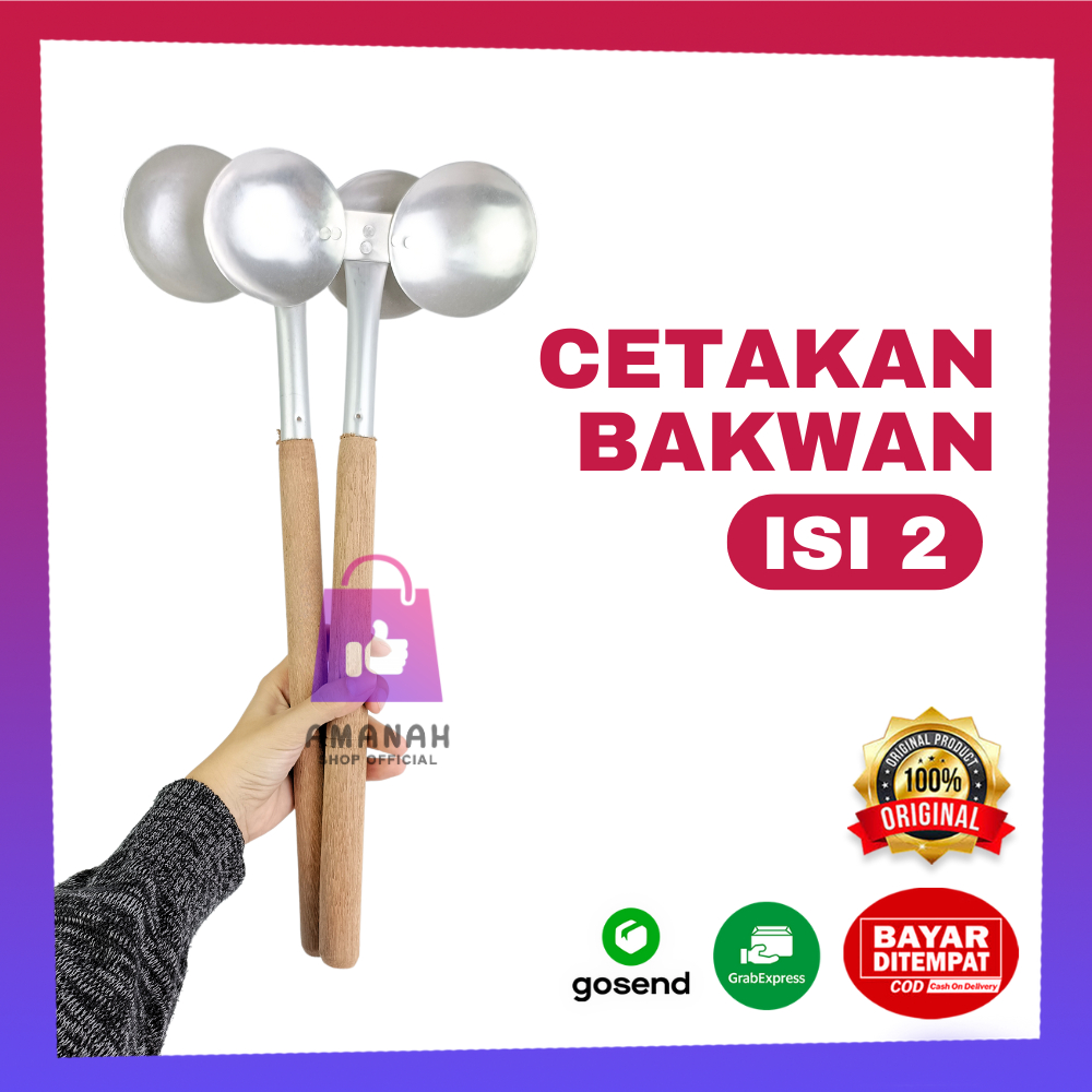 Jual Cetakan Bakwan Isi 2 Stainless Steel Anti Lengket | Cetakan Bakwan Stainless | Irus Bakwan ...