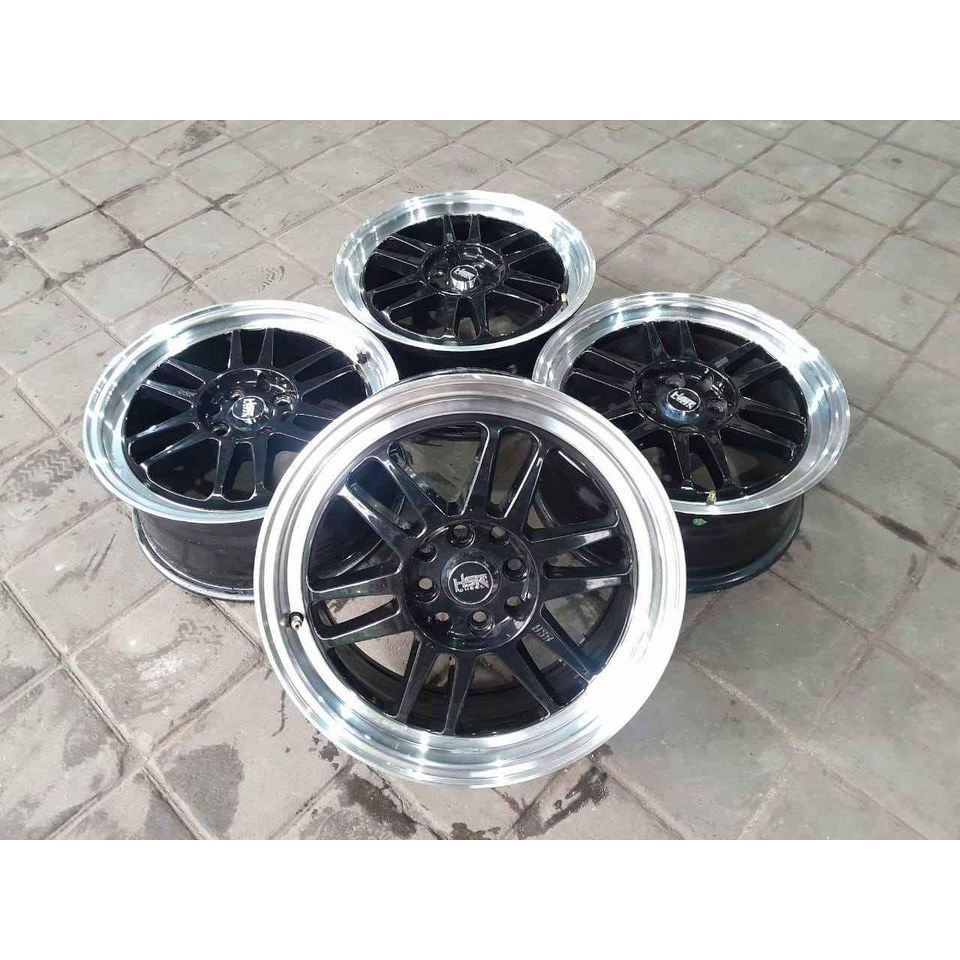 Jual Velg mobil racing hsr ring 16 BOROKO BLY HSR R16x7 H8x100/114,3 ET42 BMF | Shopee Indonesia