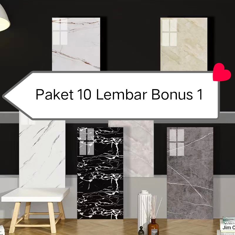 Jual PROMO PAKET 10 LEMBAR BONUS/// 1 LEMBAR!!! WALLPAPER DINDING MOTIF ...