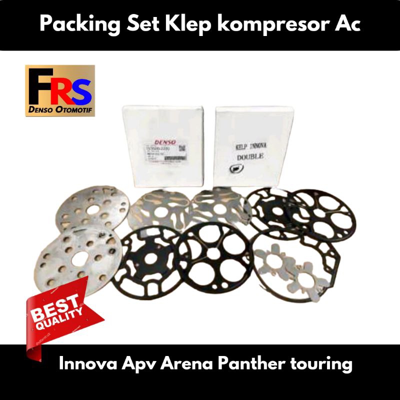 Jual Packing Kompresor AC Innova Apv Arena double Panther Packing klep ...