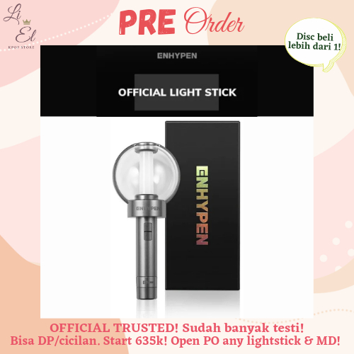 Jual Ready OFFICIAL ENHYPEN LIGHTSTICK - Engene bong Enlighten Fanlight ...
