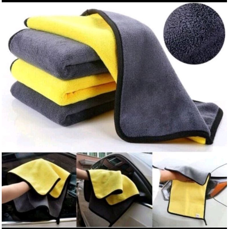 Jual KAIN LAP BOLAK BALIK MICROFIBER / KAIN LAP MOBIL KACA MEJA SERBA GUNA LEMBUT | Shopee Indonesia