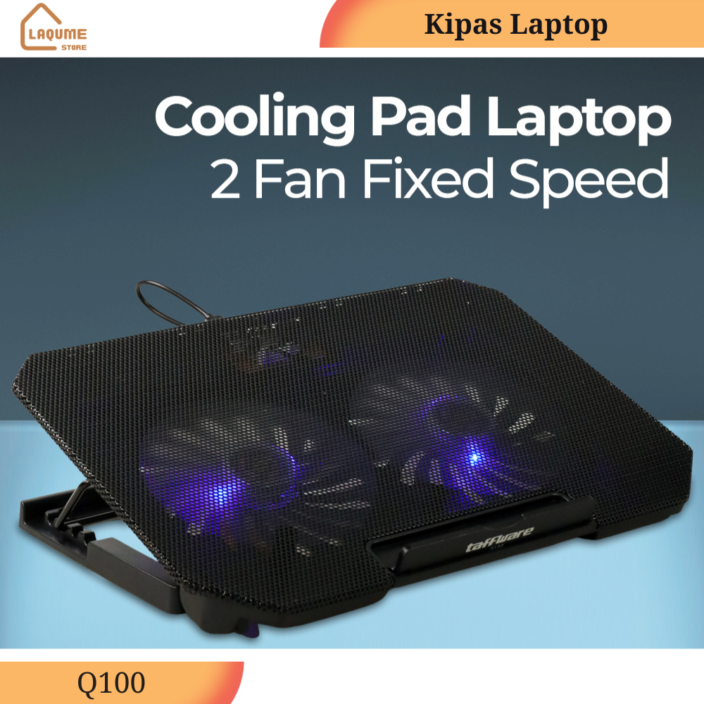Jual Kipas Pendingin Laptop Cooling Pad Laptop 2 Fan Fixed Speed ...
