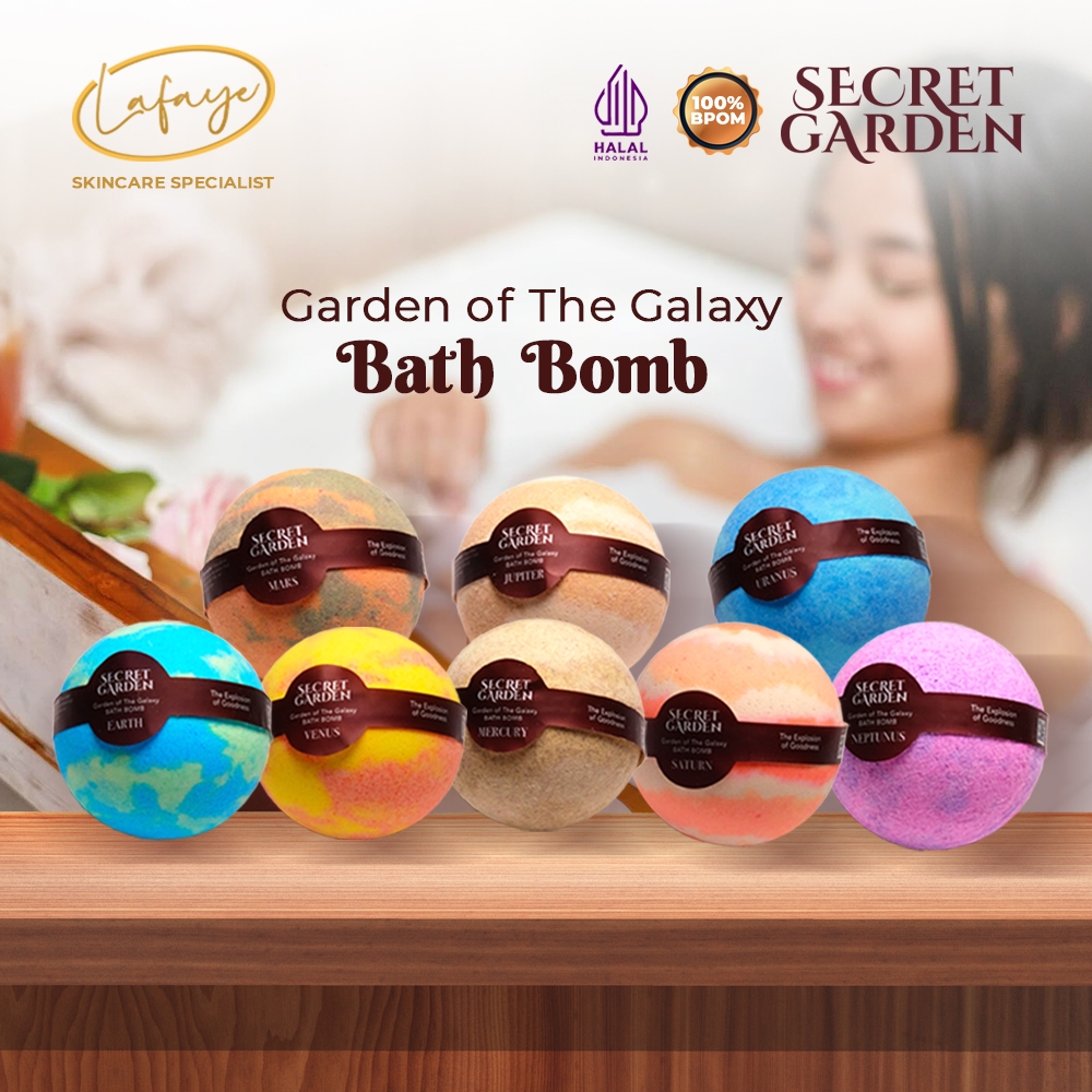 Jual Secret Garden Bath Bomb Sabun Busa Mandi Foam Aromatherapy 100gr ...