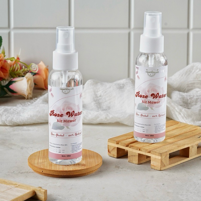 Jual Air Mawar - Pure Hidrosol Rose Water 100ml | Shopee Indonesia