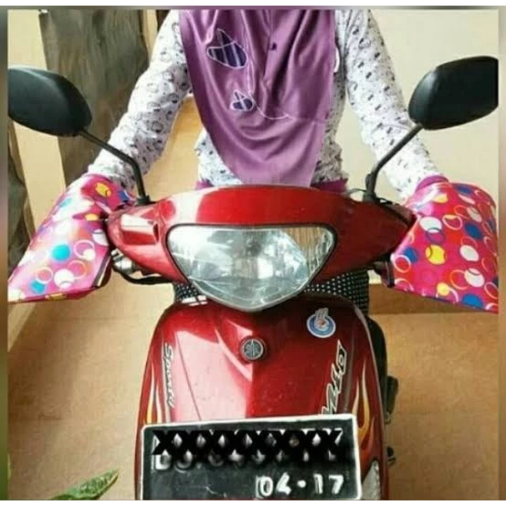 Jual Sarung Tangan Nempel Stang Stir Motor SATAMO Matic Metik Hrg 1 ...