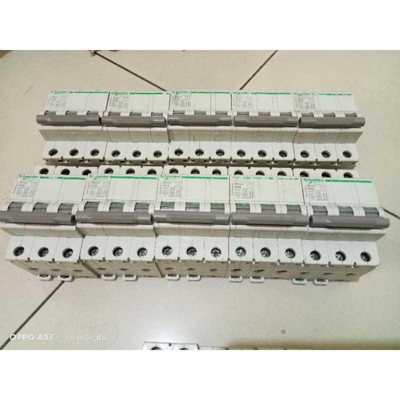 Jual MCB smart 10a 16a 25a 32a 50a 63a 3p (3phase) | Shopee Indonesia