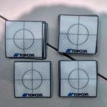 Jual Reflector Sheet Revlective Tape Prisma Target Topcon 3x3cm ...