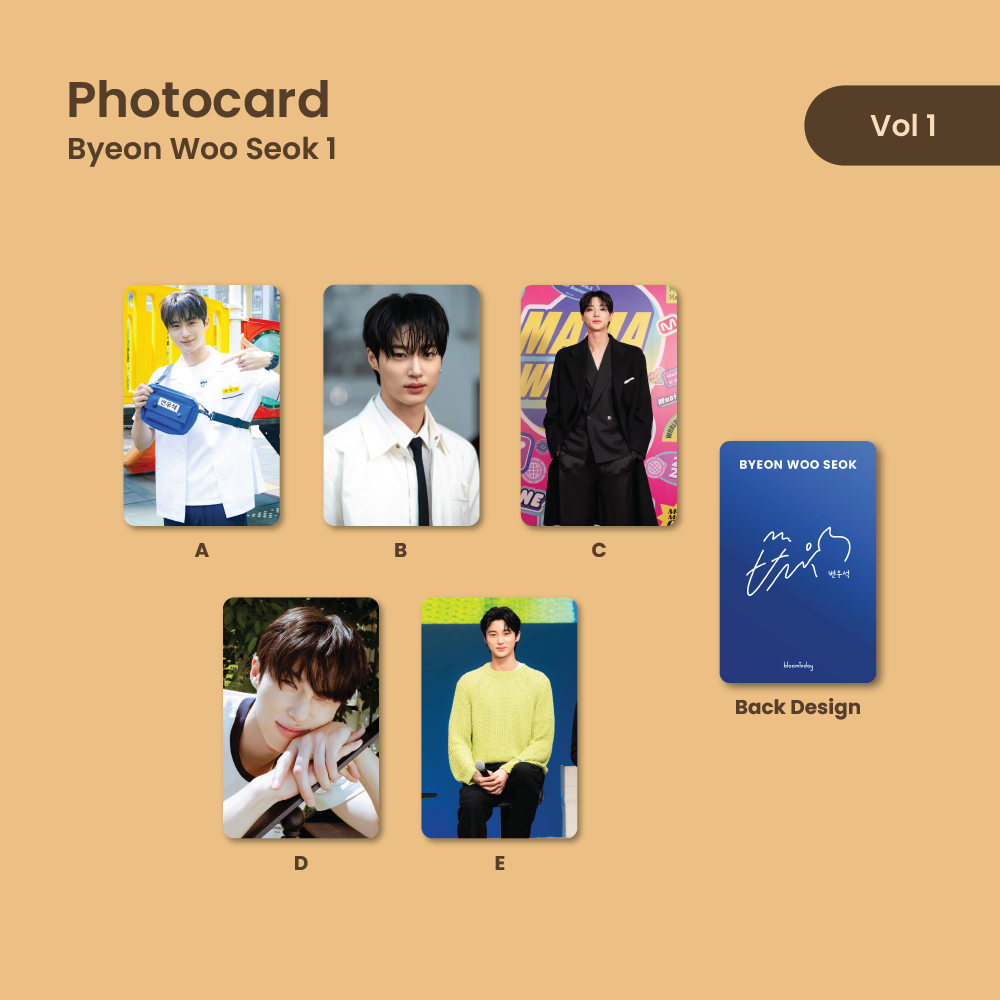 Jual Byeon Woo Seok 1 Unofficial Photocard | Shopee Indonesia