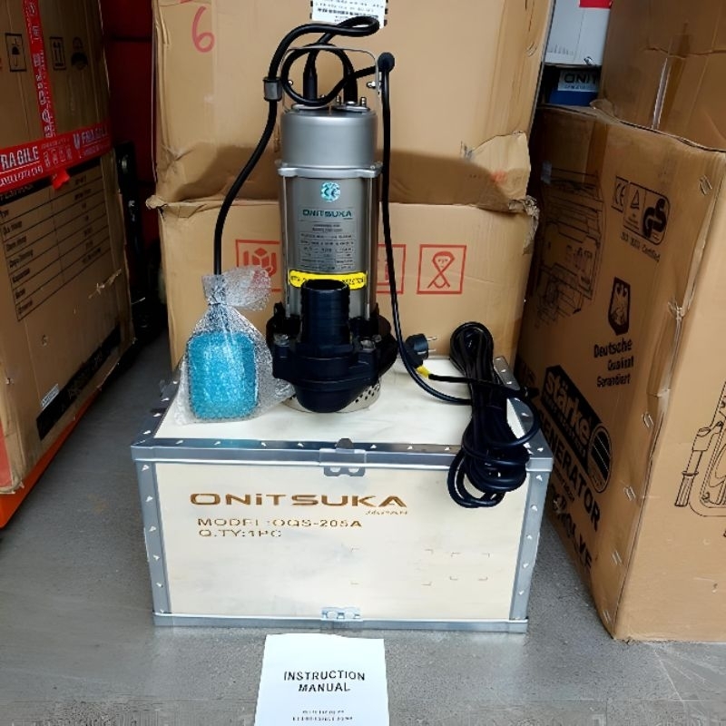 Jual Pompa Celup Air Kotor/Keruh ONiTSUKA OQS-205A Auto 220 Volt 0.75 hp 2 Inch | Shopee Indonesia