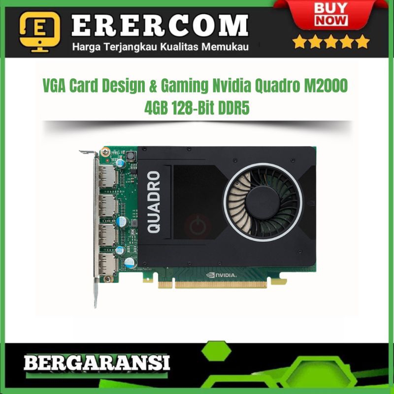 Jual VGA Card Desain & Gaming Nvidia Quadro M2000 4 GB 128 Bit DDR5 ...