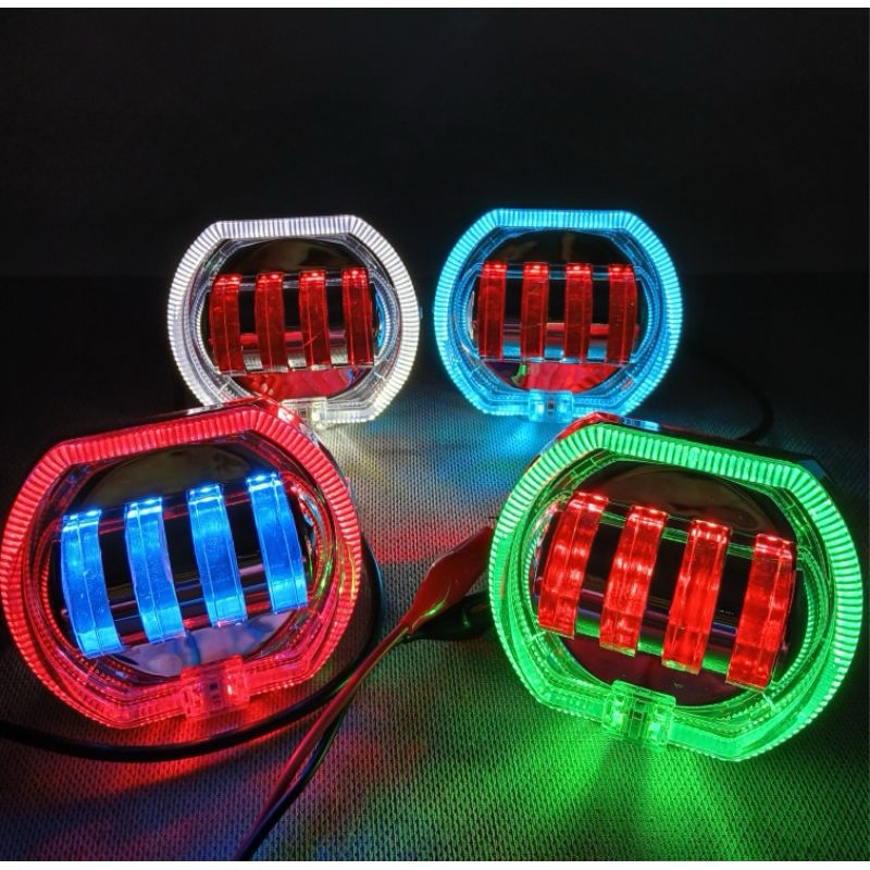 Jual Lampu Utama Biled Projector Mode Projie Biled 4 LED 8D Plus Shroud ... Jual Lampu Utama Biled Projector Mode Projie Biled 4 LED 8D Plus Shroud ...
