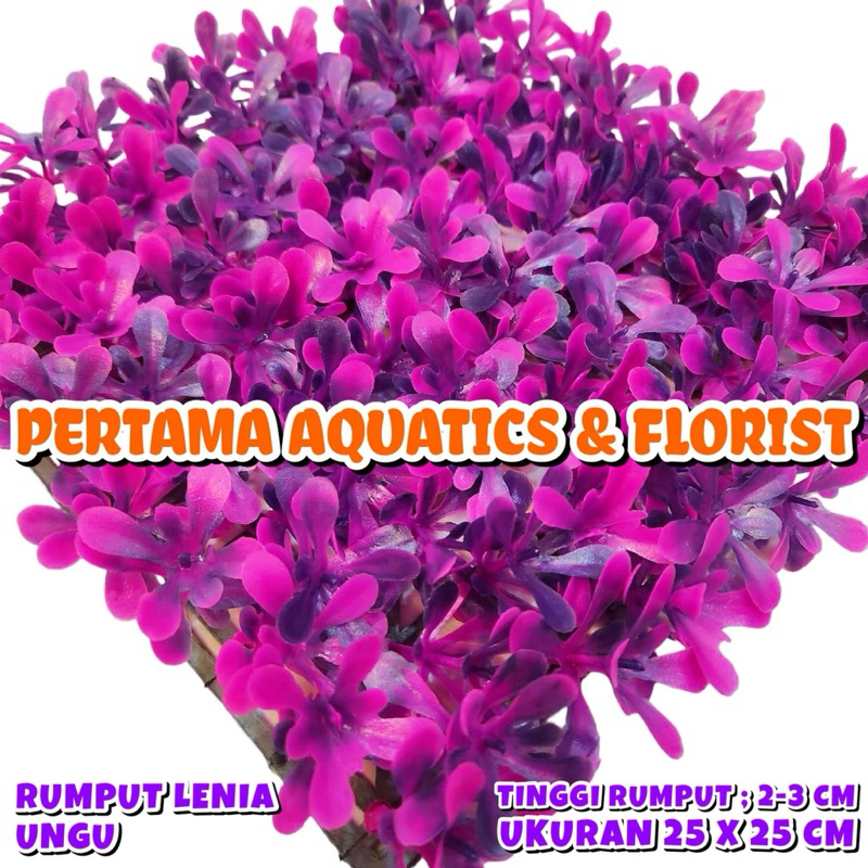 Jual RUMPUT LENIA TAKA 25 X 25 Cm/Rumput Plastik/Rumput Dasar/Rumput ...