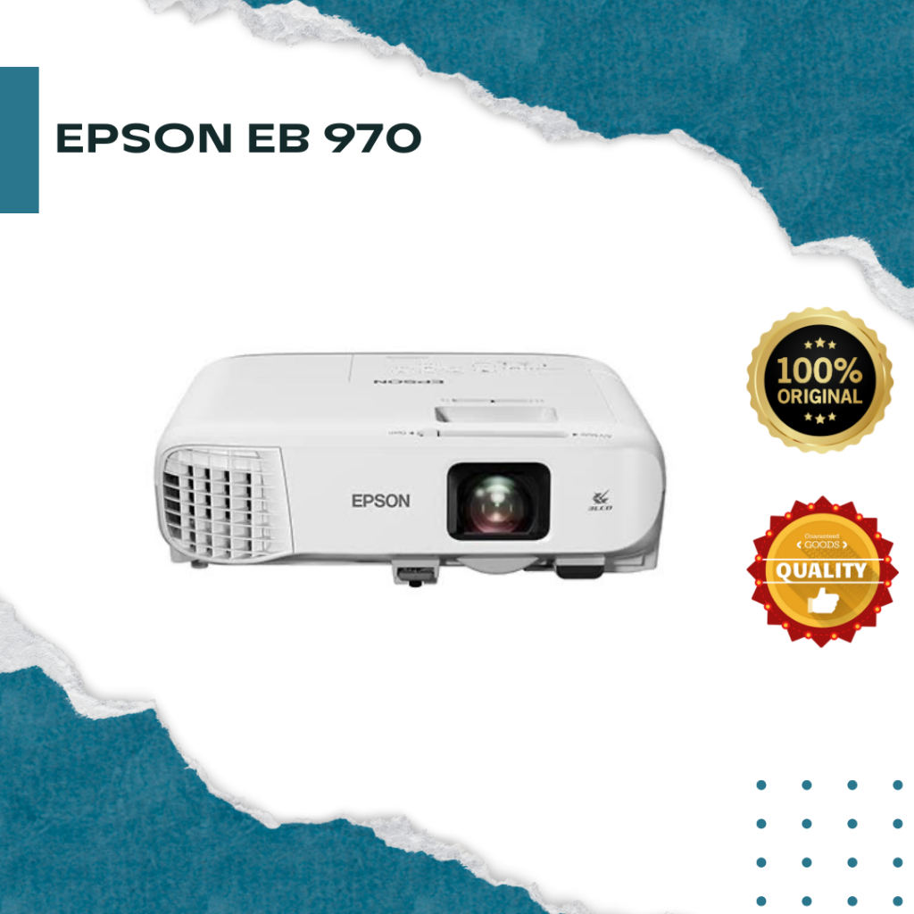 Jual PROJECTOR EPSON EB 970 DUAL HDMI 4000 ANSI LUMENS WXGA 3LCD ...