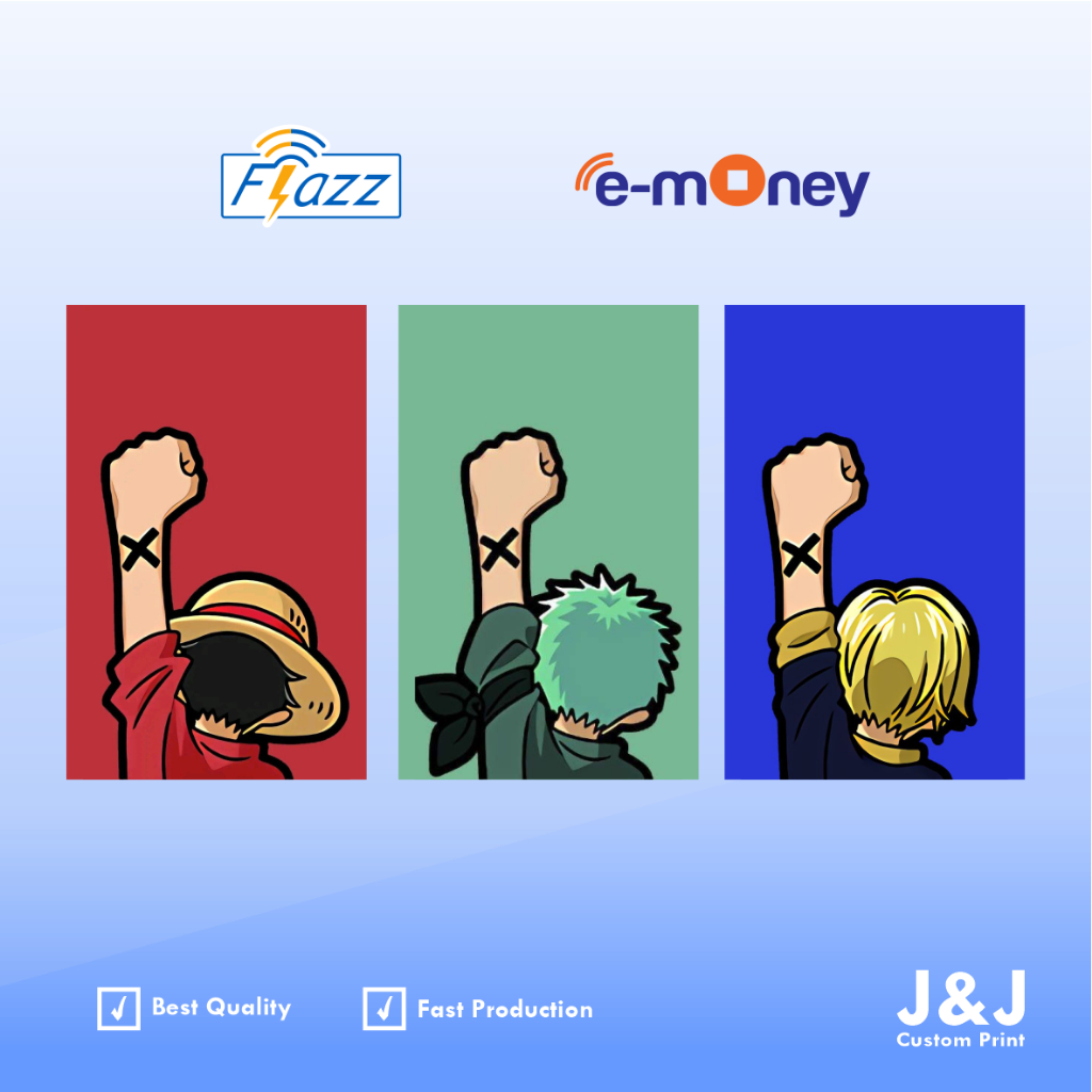 Jual Flazz Generasi 2 - E Money Mandiri Custom One Piece 1sisi | Shopee ...