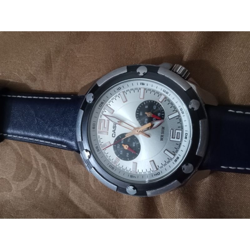 Jual casio jam preloved casio mtp 1326 second original, harga 250 000 ribu | Shopee Indonesia