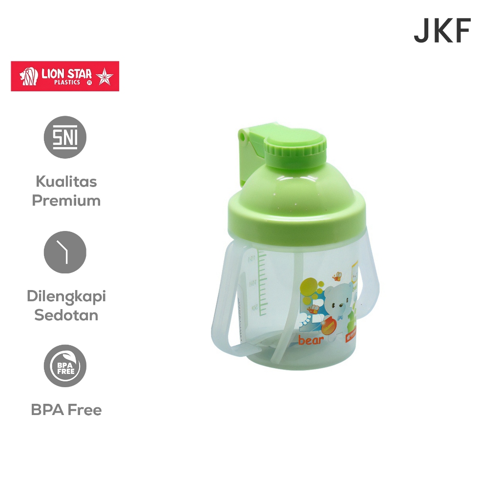 Jual Botol Minum Anak 250 ml / Gogo Mug 250 ml Lion Star GL-35 (TS-008 ...