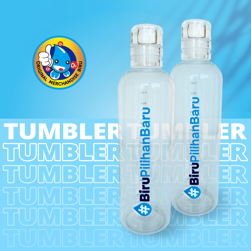 Jual Botol Minum 500ml/ Botol Olahraga/Botol Bening Estetik / Botol ...