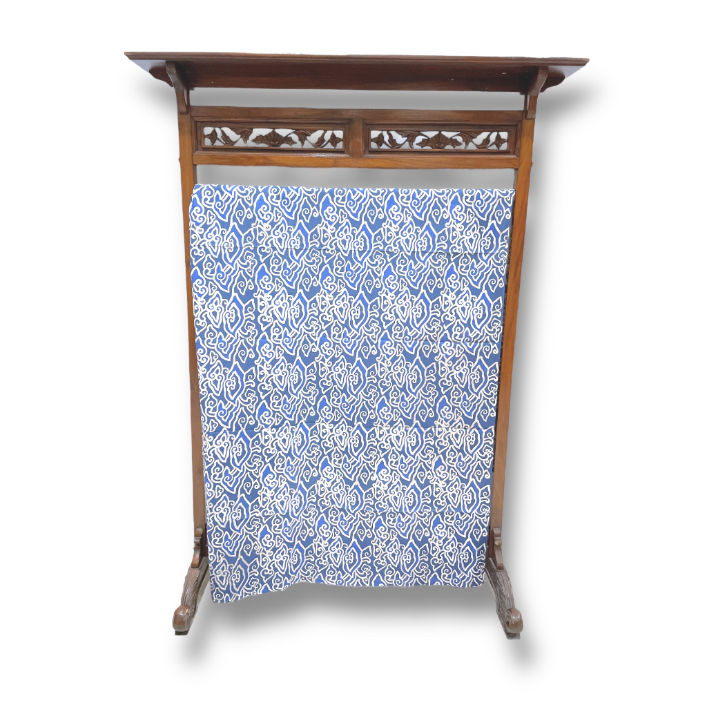 Jual BATIK SALMA Kain Batik Katun Motif Mega Mendung Biru Cirebon ...