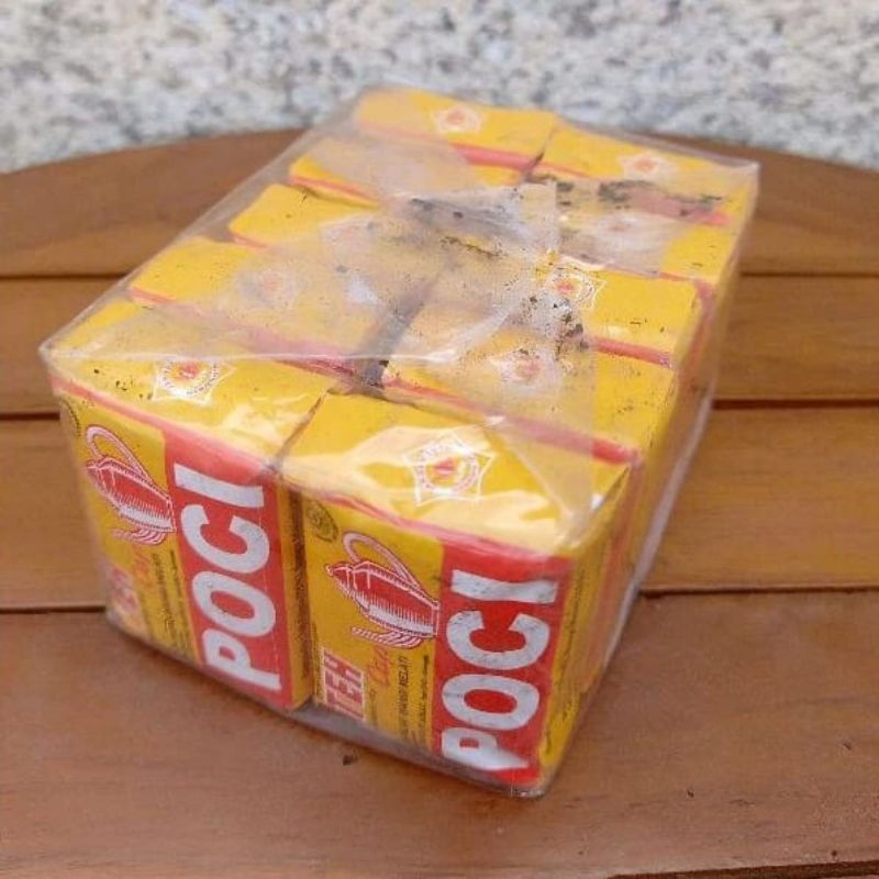 Jual Teh Poci Superior Kuning (9Gr: 10pcs) / Teh Seduh Cap Poci / Teh ...