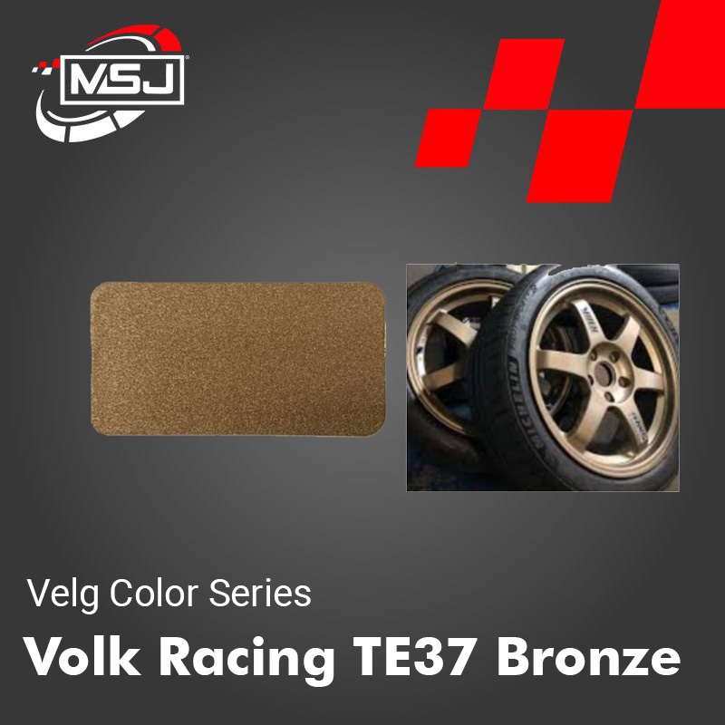 Jual Cat Velg Mobil/Motor Volk Racing TE37 Bronze | Velg Colour Series ...