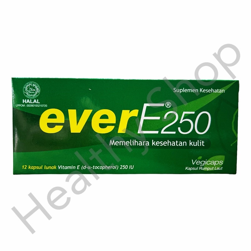 Jual Ever E 250 Soft Capsule 12's | Shopee Indonesia