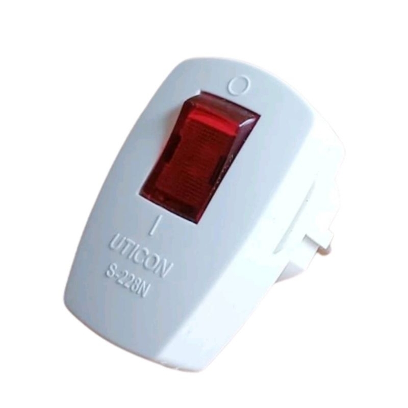 Jual Uticon Steker Saklar Lampu ON OFF Uticon S228 | Shopee Indonesia