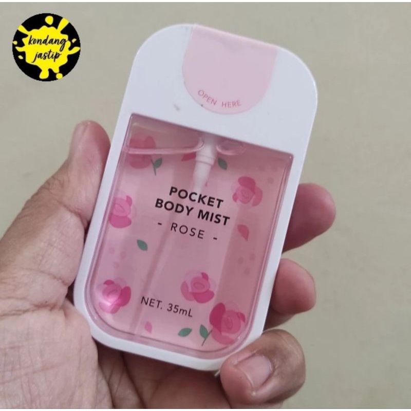 Jual miniso pocket body mist rose 35 ml | Shopee Indonesia