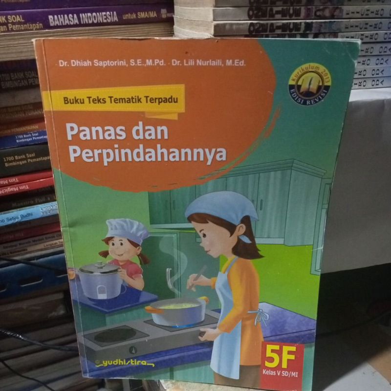 Jual BUKU TEKS TEMATIK TERPADU UNTUK SD KELAS 5 TEMA 5F REVISI K13 PENERBIT YUDISTIRA | Shopee ...