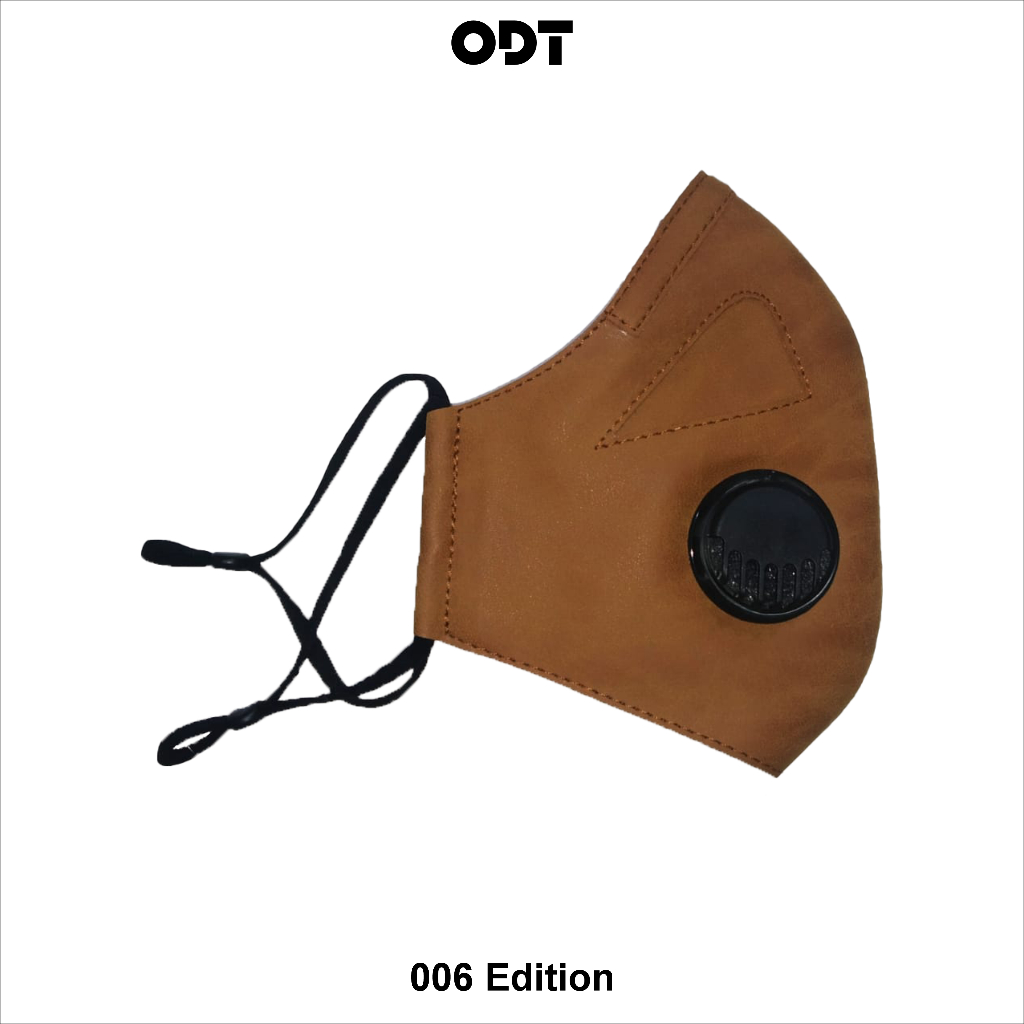 Jual Oddity Masker Motor Buff Kulit PU 006 ODT Non Medis Mask | Shopee ...