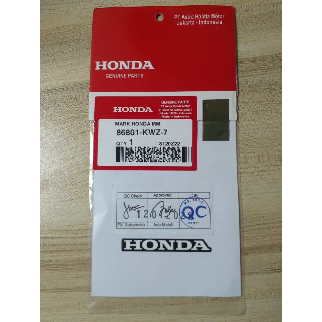 Jual Stiker Mark Body Spakbor Belakang Honda Revo AT Ori | Shopee Indonesia