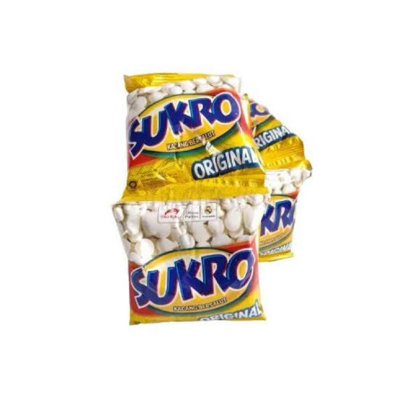 Jual KACANG SUKRO ORIGINAL BBQ 1 RENCENG ISI 10 BUNGKUS | KACANG ...