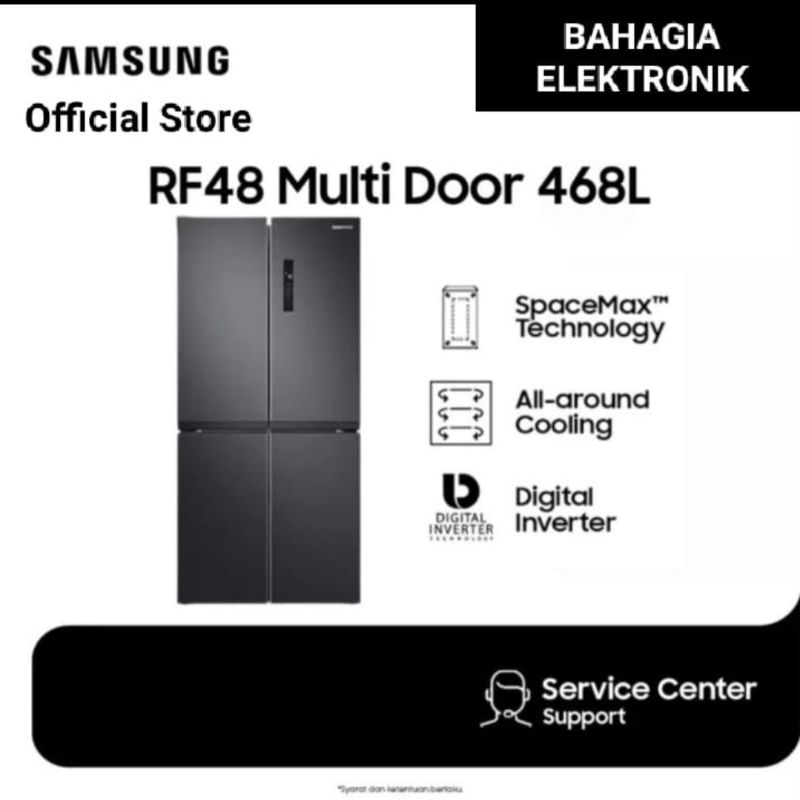 Jual SAMSUNG RF48A4000B4 Multi Door Dengan Twin Cooling Plus 468L ...