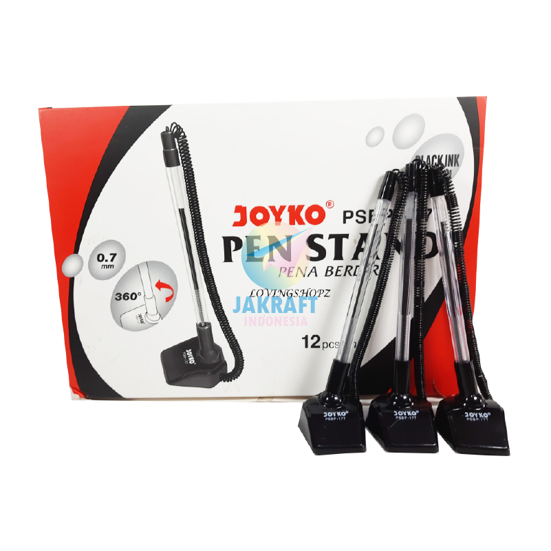 Jual (12 Pcs) GROSIR Pulpen Bolpen Meja Berdiri JOYKO PSBP-177 Tebal 0. ...