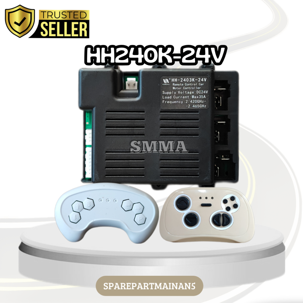 Jual SMA5 || Remote Control Bluetooth + Receiver HH-2403K-7P-3P 24V ...