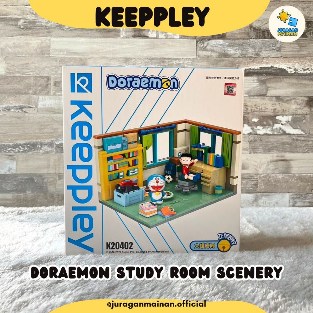 Jual KEEPPLEY TOYS Doraemon Scenery Series - Bricks Blocks Toy bongkar ...