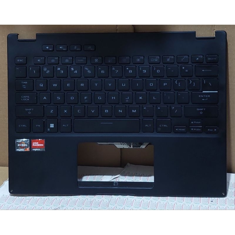 Jual casing palmrest topcase frame keyboard ROG Flow X13 GV301 series ...
