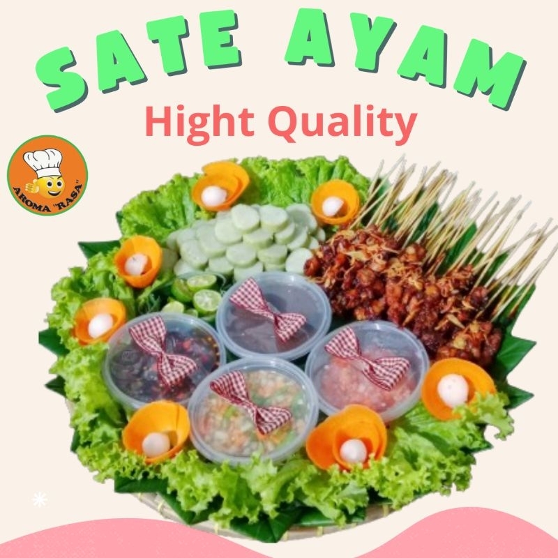 Jual Tumpeng sate/Tumpeng sate ayam/Sate tampah/Sate ayam 10 porsi ...