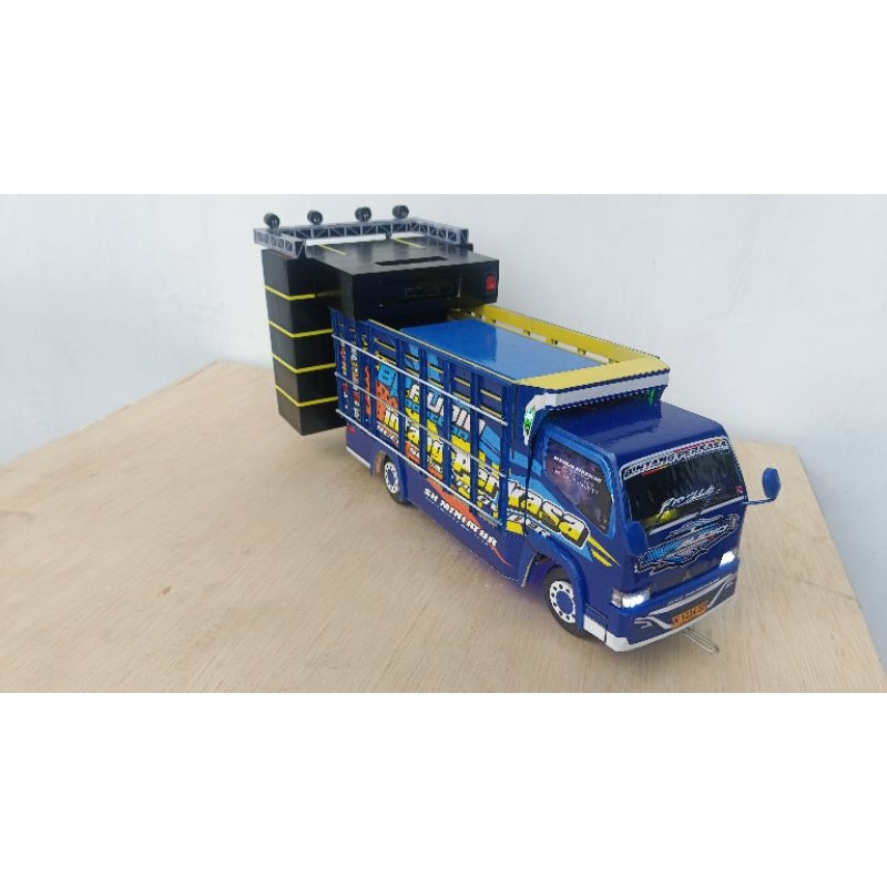 Jual Miniatur truk sound BP AUDIO model Karnaval | Shopee Indonesia