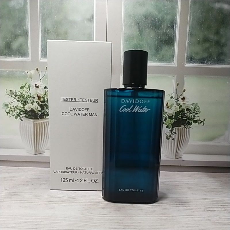 Jual Davidoff cool water man tester edt 125ml | Shopee Indonesia