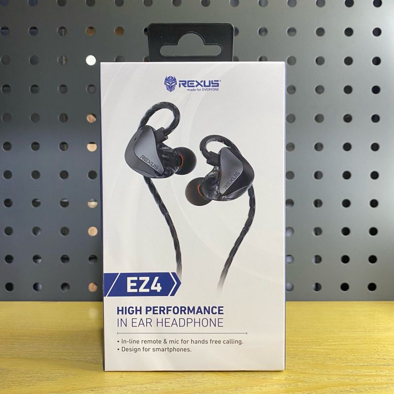 Jual Rexus EZ4 Gaming Earphone with Mic | Shopee Indonesia