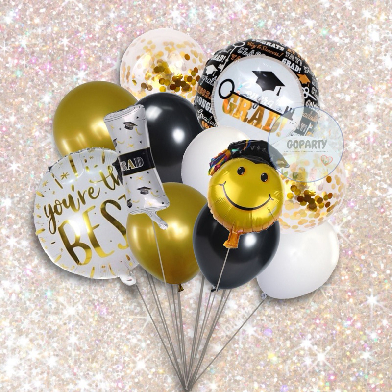 Jual BALON SET DEKORASI GRADUATE LULUSAN GRADUATION HIASAN DEKORASI ...