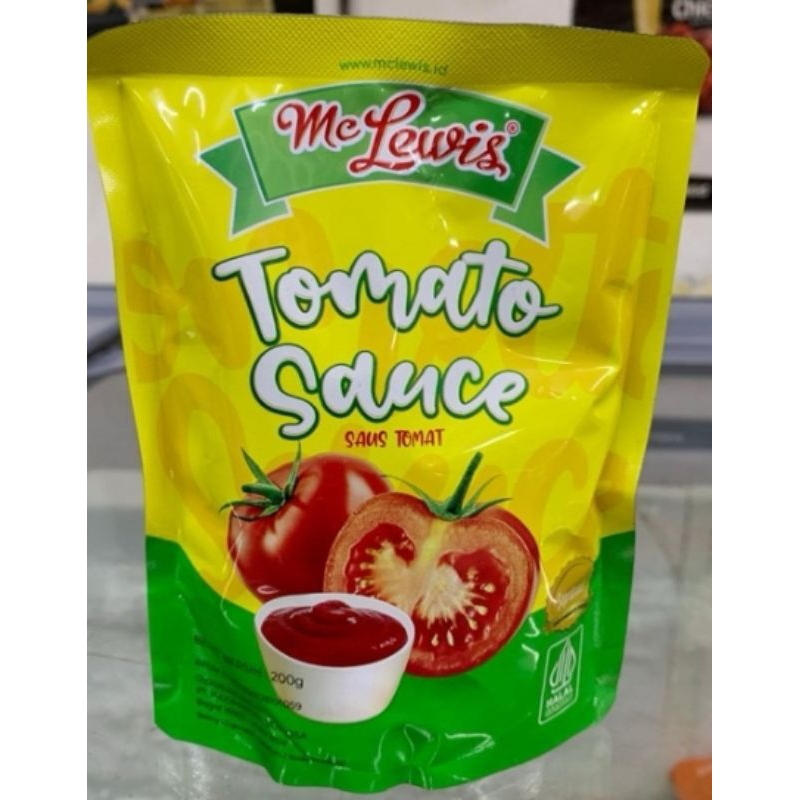 Jual MC lewis Tomato Saus 200gr MC lewis saos tomat | Shopee Indonesia
