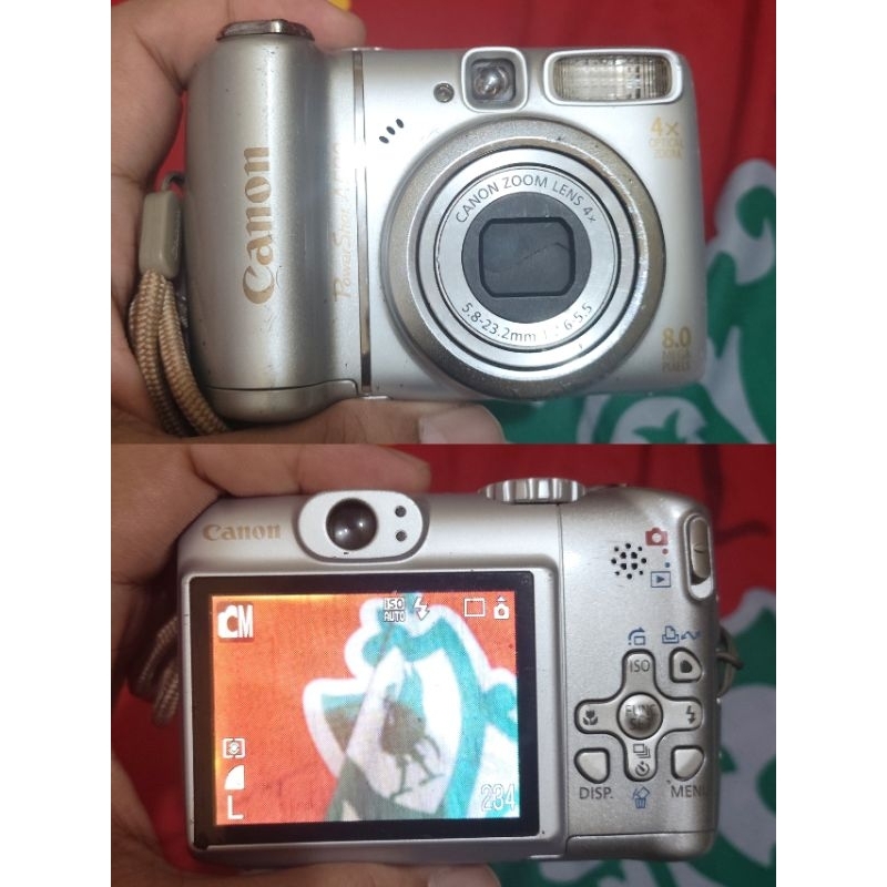 Jual Digicam Canon Powershot A580 | Shopee Indonesia